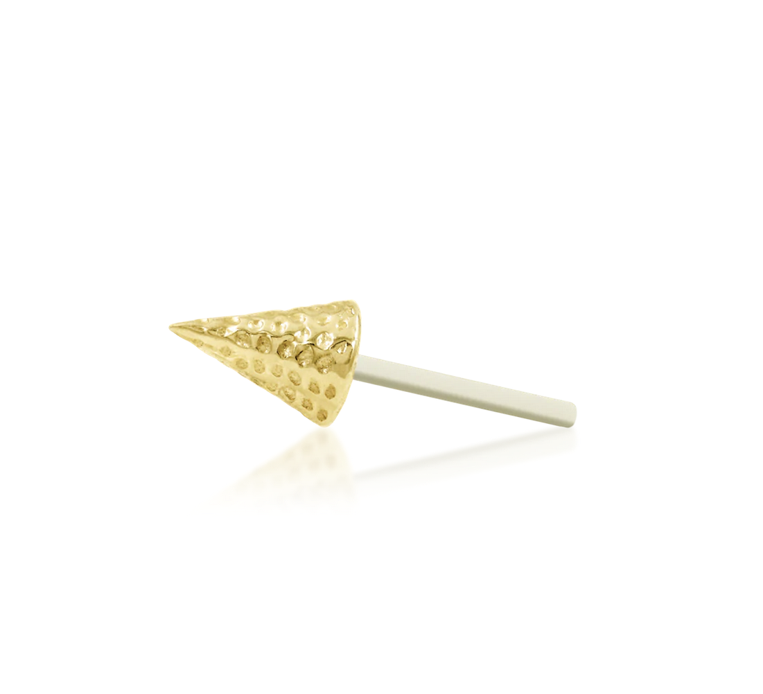 Textured Spike (Junipurr) Threadless End – Haven Body Jewelry