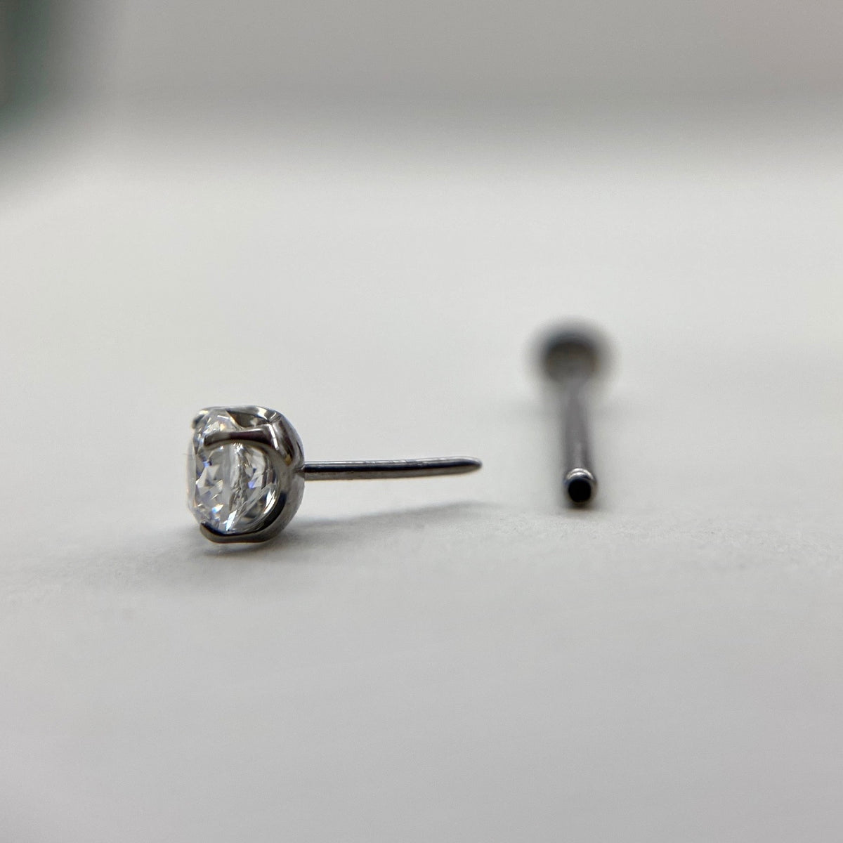 Threadless Labret Stud (NeoMetal) – Haven Body Jewelry
